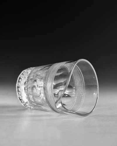 Antique Glass Rare Mixing Tumbler C1835