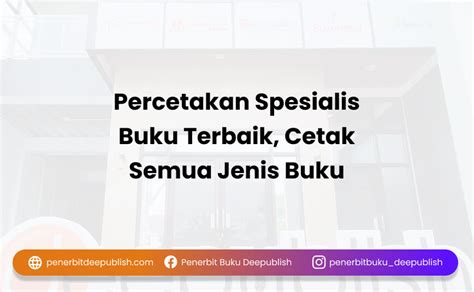 Percetakan Spesialis Buku Terbaik Cetak Semua Jenis Buku
