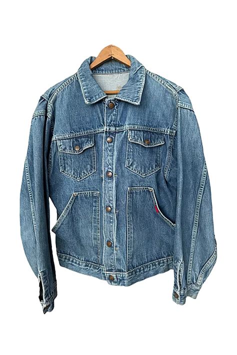 Vintage 1960s Big Smith Denim Jacket Selected By Vintage Warrior Free