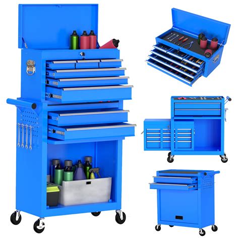 Buy Yaciente 8 Drawer Rolling Tool Chest Tool Box With Drawers And