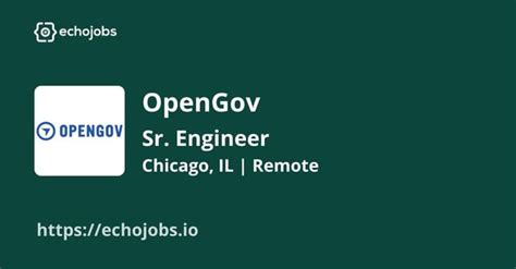 Opengov Is Hiring Sr Engineer Application Security Chicago Il R