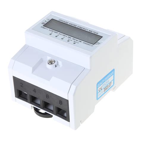 Jp 電気テスター中間メーター 3 相 4 線式エネルギーメーター Din 電力測定システム用電力メーター 3 相電気