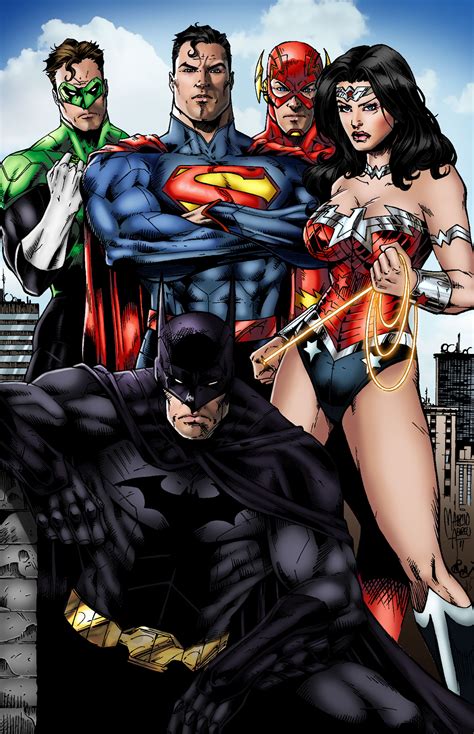 Artstation Justice League Colors