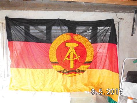 Original Ddr Fahne In Mecklenburg Vorpommern Wismar Kleinanzeigende