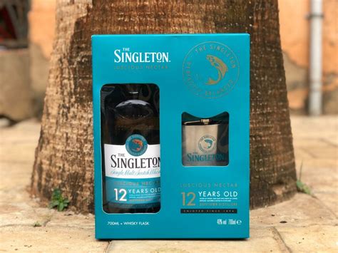 Singleton 12 Years Old 700ml Free Whisky Flask Oaks And Corks