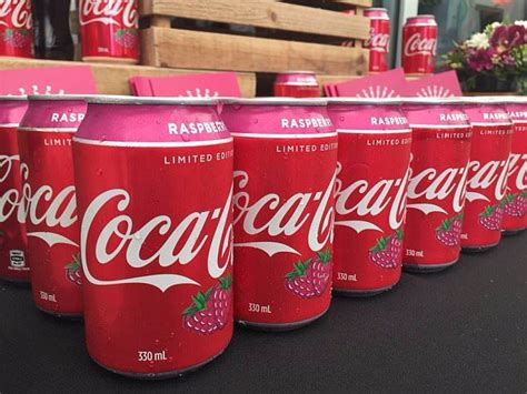 Coca Cola Raspberry Limited Edition Coca Cola Strawberry Coca Cola