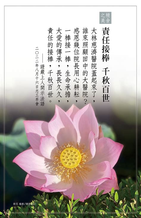 證嚴上人每日一叮嚀2022 08 29 2