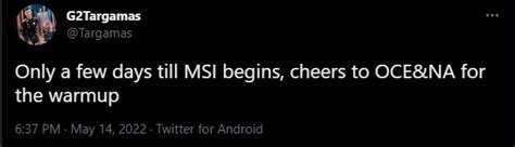 Thống Trị Bảng C Msi 2022 G2 Esports Gửi Chiến Thư Tới Các Team Còn Lại