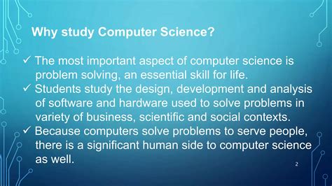 Why Study Computer Science Pptx
