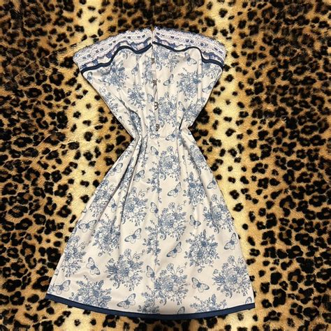 Repop Only Worn Once To Try On 💞 Blue And White Depop
