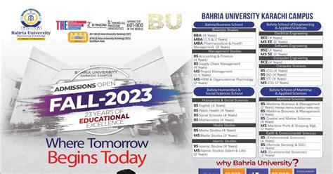Bahria University Admissions Open Fall 2023 Apply Now Jobzsearcher