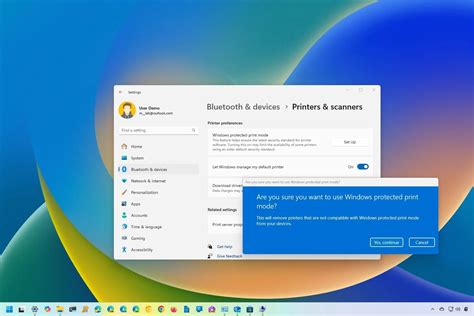 How To Enable Protected Print Mode On Windows 11 Pureinfotech