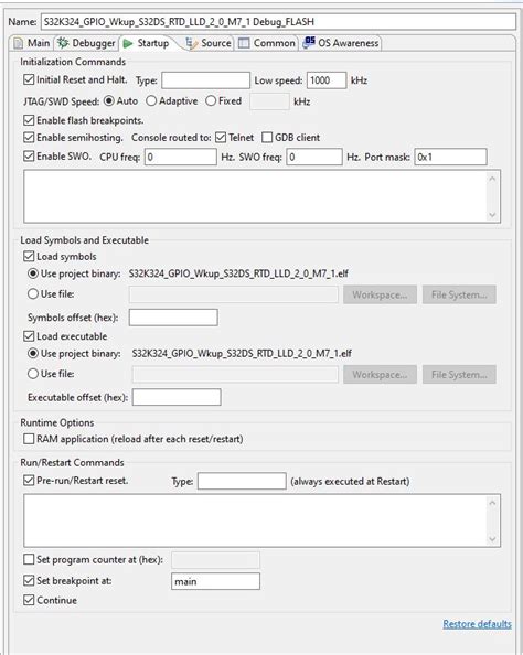 Abandoned S32k324 Jlink Multicore Support With S32ds343 J Link