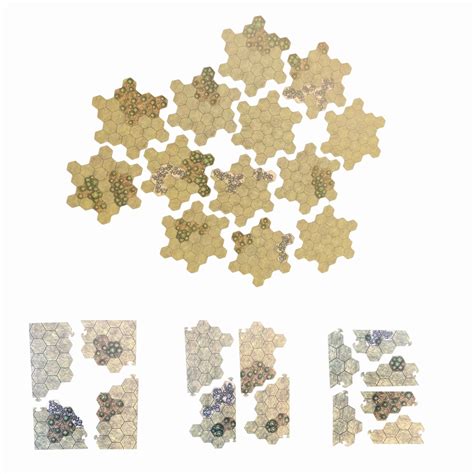 Microscale Flex Hex Board Ttr Battlefield Accessories