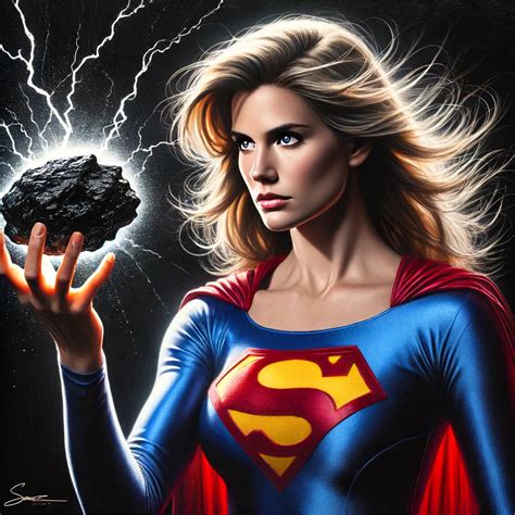 Supergirl Discovering Black Kryptonite By Wbatson99 On Deviantart