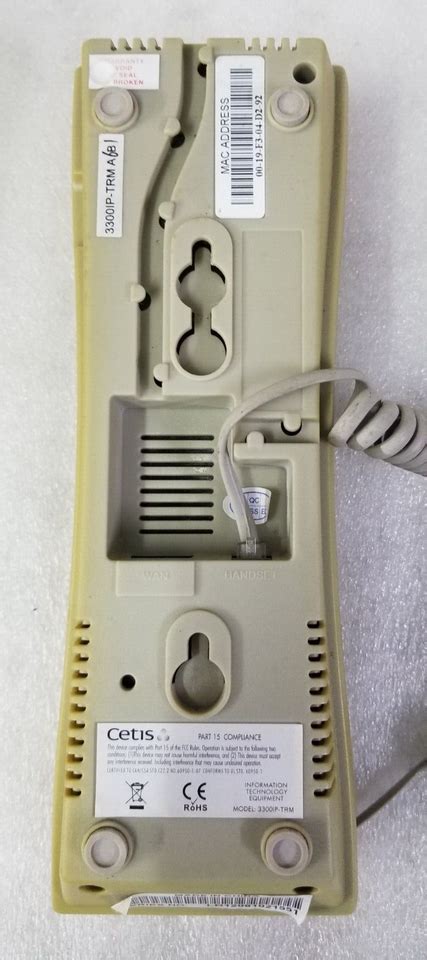 Cetis Telematrix 3300ip Trm Single Line Sip Trim Style Electro Extreme