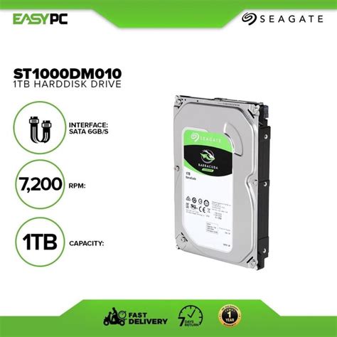 Seagate Barracuda 1tb St1000dm010 35hard Disk New Original Lazada Ph