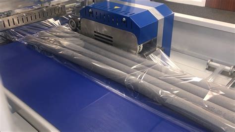 Sontex CS Matic High Speed Shrink Wrap And Bagging Long Products YouTube