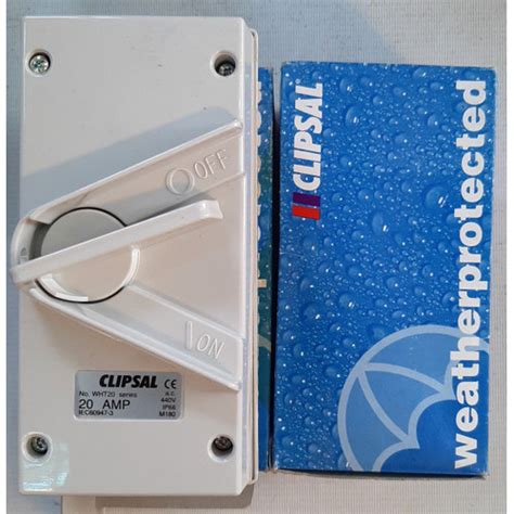 Jual Isolating Isolator Switch 3 Pole 20 A Wht 20 Clipsal Schneider
