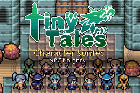 Tiny Tales Human Npc Knights Sprite Pack 2d Characters Unity Asset