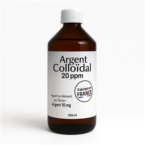 Argent Colloïdal 20 Ppm 500ml Dr Theiss