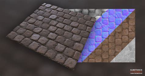 Substance Designer Cobblestone Breakdown
