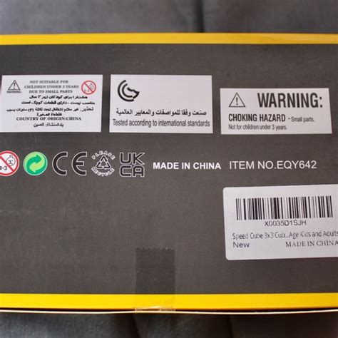 Toys Speed Cube 6 Pack 3x3x3 56mm Full Size Magic Cube Set Easy