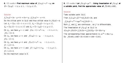 solved find maximum value of f x y x 2 xy on d {{x