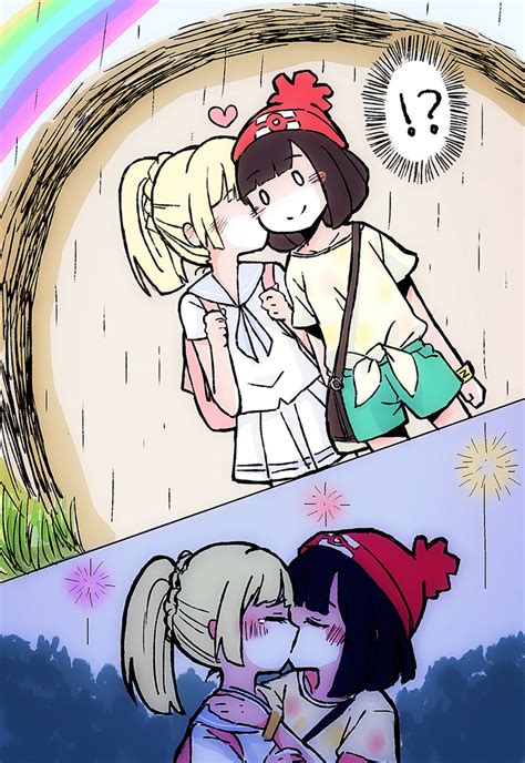 Lillie And Selene Pokemon And 2 More Drawn By Hiroyamasaharu Danbooru
