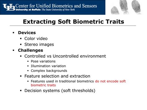 Ppt Soft Biometrics At Cubs Powerpoint Presentation Free Download Id5481414