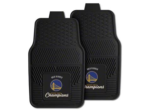 Jeep Gladiator Vinyl Front Floor Mats With Golden State Warriors 2022