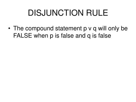 Ppt Truth Tables Powerpoint Presentation Free Download Id 545178
