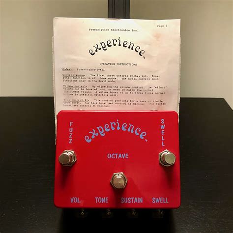 Prescription Electronics Experience Rare Fuzz Octave Reverb