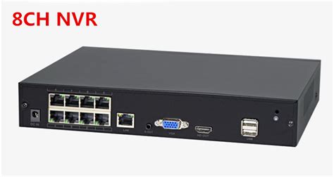 XMeye 4channel 8channel POE NVR Recorder เครองบนทกวดโอ 4k 8MP H