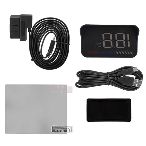 Head Up Display Led Speedometer Color Projection Speed Warning M7 With