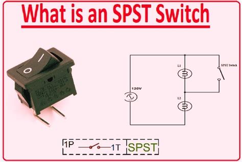 What Is An Spst Switch Features Uses And Working The Engineering Knowledge