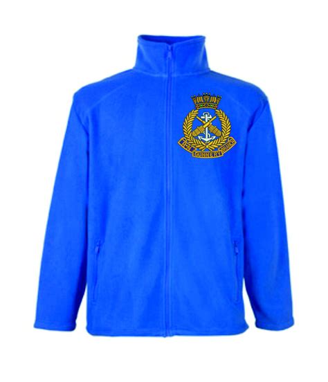 Royal Navy Gunnery Branch Fleece Military Bullion Badges