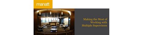 Making The Most Of Working With Multiple Supervisors