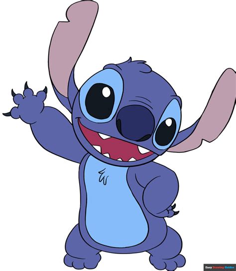 How To Draw Stitch Sad