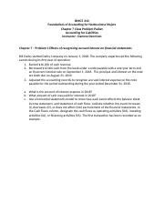 In Class Group Worksheet Packet For Ch 7 Docx BMGT 210 Foundations