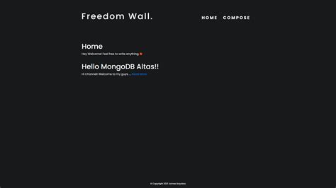 GitHub Alphajames Blog Website Html Css Bootstrap Nodejs Express