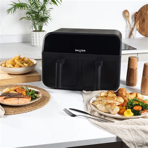 Shop Salter Dual Hot Air Fryer Sync And Match 74 L