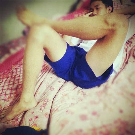 Blue Shorts Bulge Queerclick