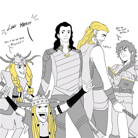 Thor And Httyd How To Train Your Dragon How Train Your Dragon How To Train Dragon