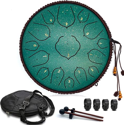 Steel Tongue Drum 15 Note 14 Inch Tongue Drum Taiwan Ubuy