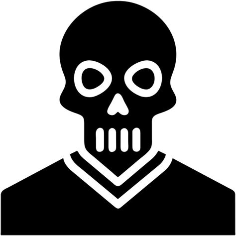 Premium Vector Futuristic Skul Vector