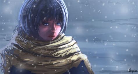 Snow Lady by jbpain24 on DeviantArt