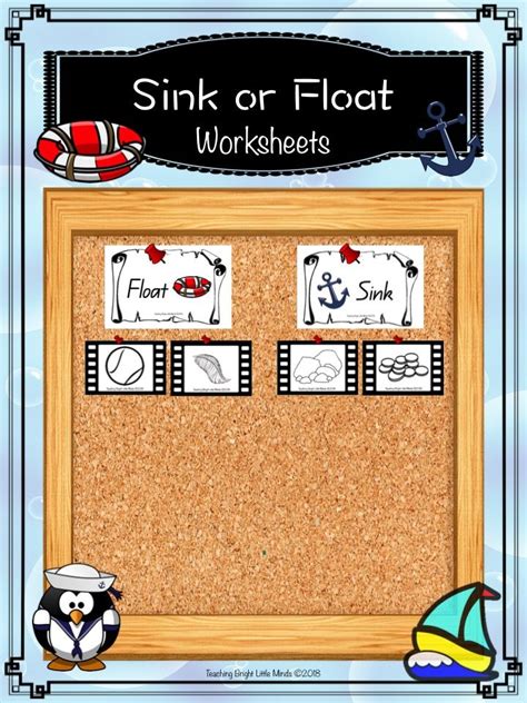 Free Sink Or Float Classroom Display Classroom Displays Sink Or Float Classroom