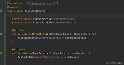 Springboot使用serverendpoint无法依赖注入问题解决 Springboot Websocket配置