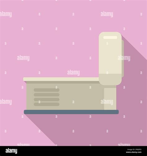 Mri Equipment Icon Flat Vector Medical Disease Knee Hand Stock Vector